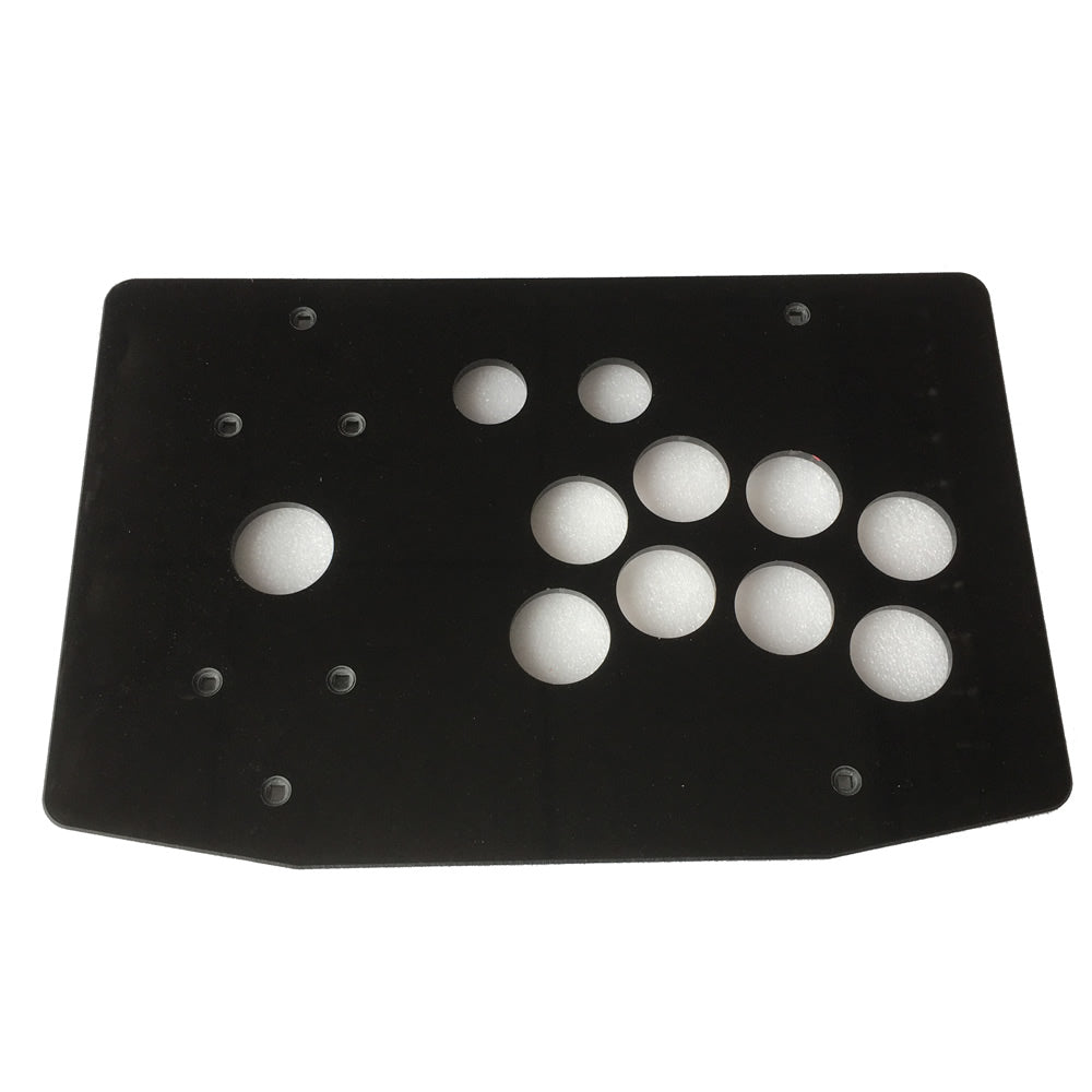 DIY Arcade Joystick Kits 10 Buttons Arcade Joystick Acrylic Panel ...