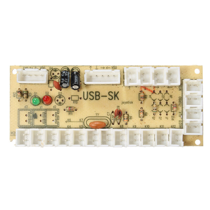 Zero Delay Arcade USB Encoder PC to Joystick 4.8mm Wire Cables ...