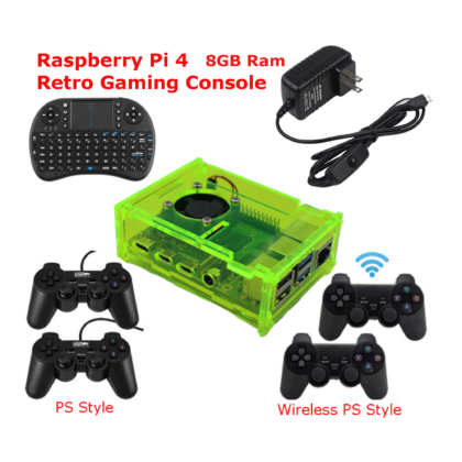 Raspberry Pi 5 Retro Gaming Console Fully Loaded G5B02 - LevelUpRetroMart|Retro Game Consoles ...